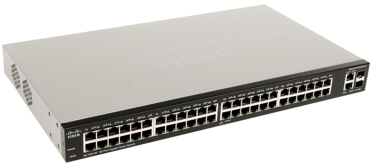 SG 200-50P GIGA (50 puertos) - Mensatel.com.ar